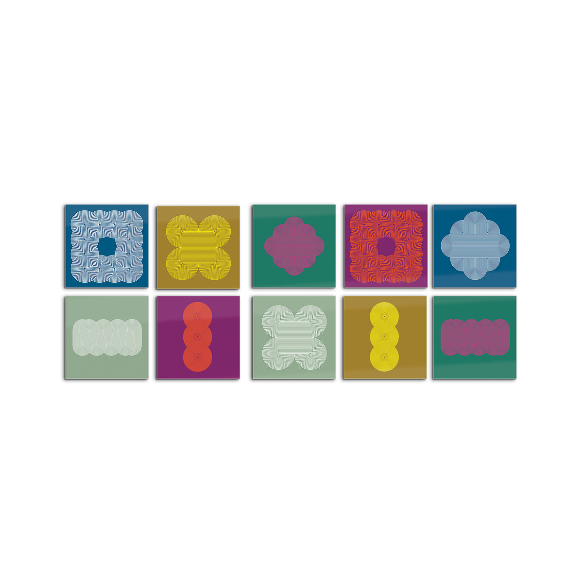 The Jonathan Adler Collection "Pompidou" Glass Bundle – TilePix
