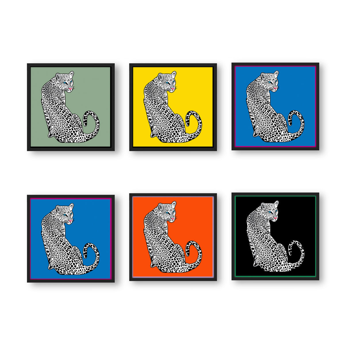 The Jonathan Adler Collection "Animalia" Framed Bundle – TilePix