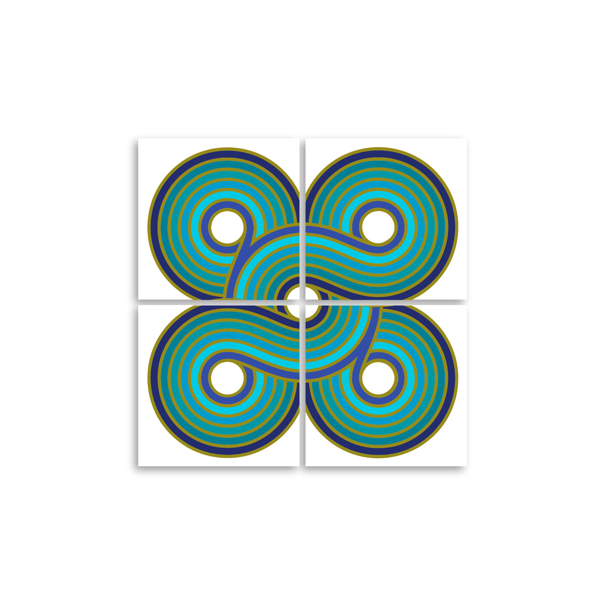 The Jonathan Adler Collection "Milano" Glass Splits – TilePix