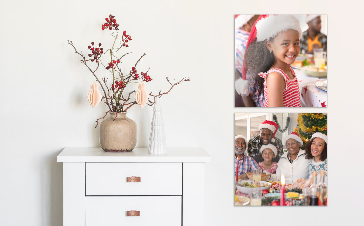 2 Glass TilePix Photo Tiles 16x16 - Restickable, Magnetic Picture Tile