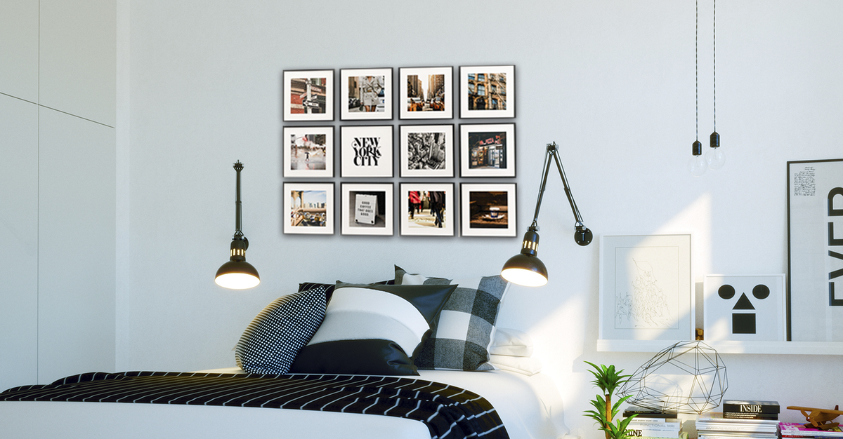 Stickable Framed Photo Prints - TilePix for Wall - Pictures Frames - P